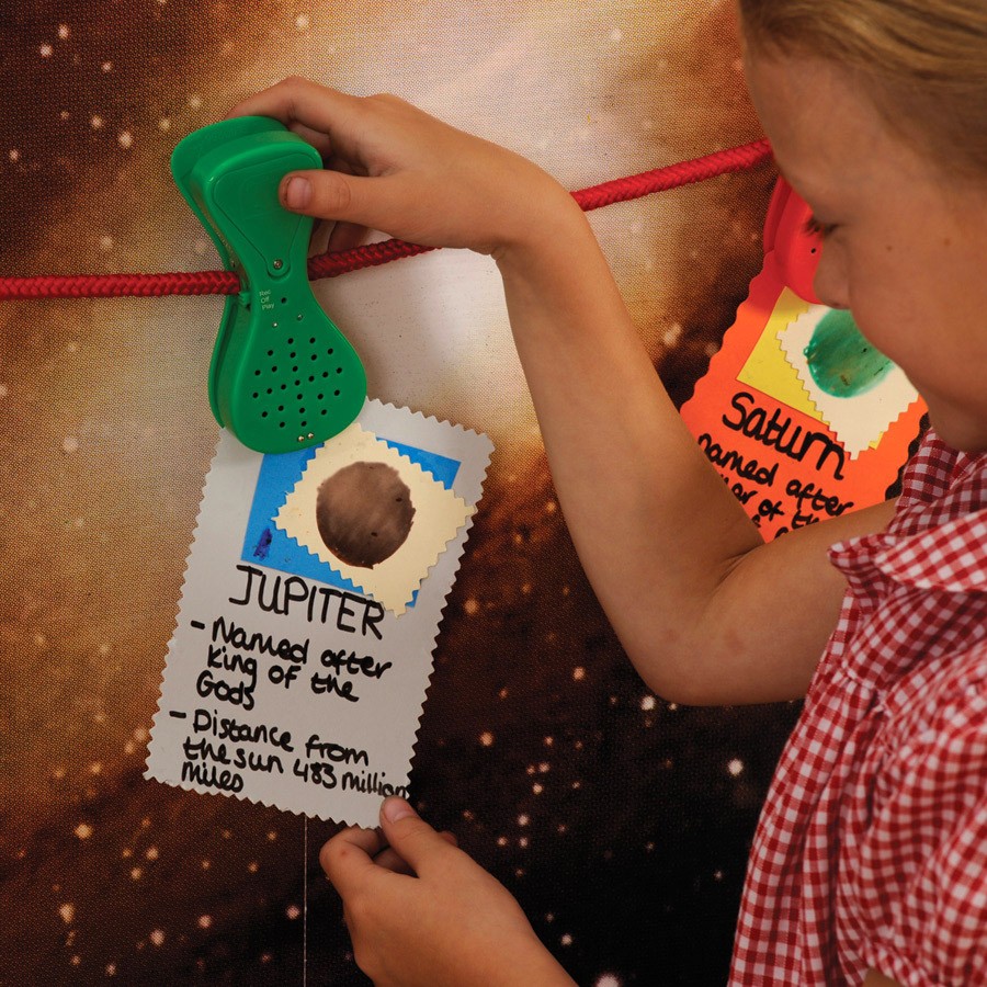 Rainbow Recording Pegs - 6 Pack - Mentis