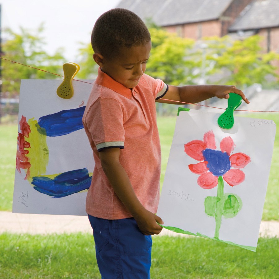 Rainbow Recording Pegs - 6 Pack - Mentis