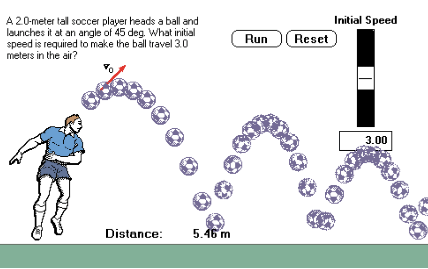 Interactive Physics software - Mentis