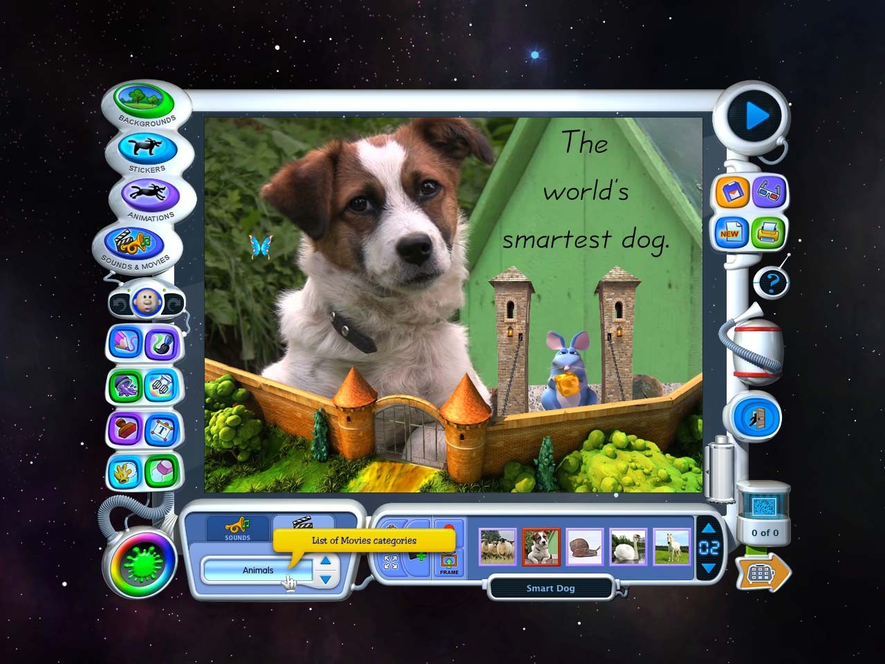 Kid Pix 3D software - Mentis