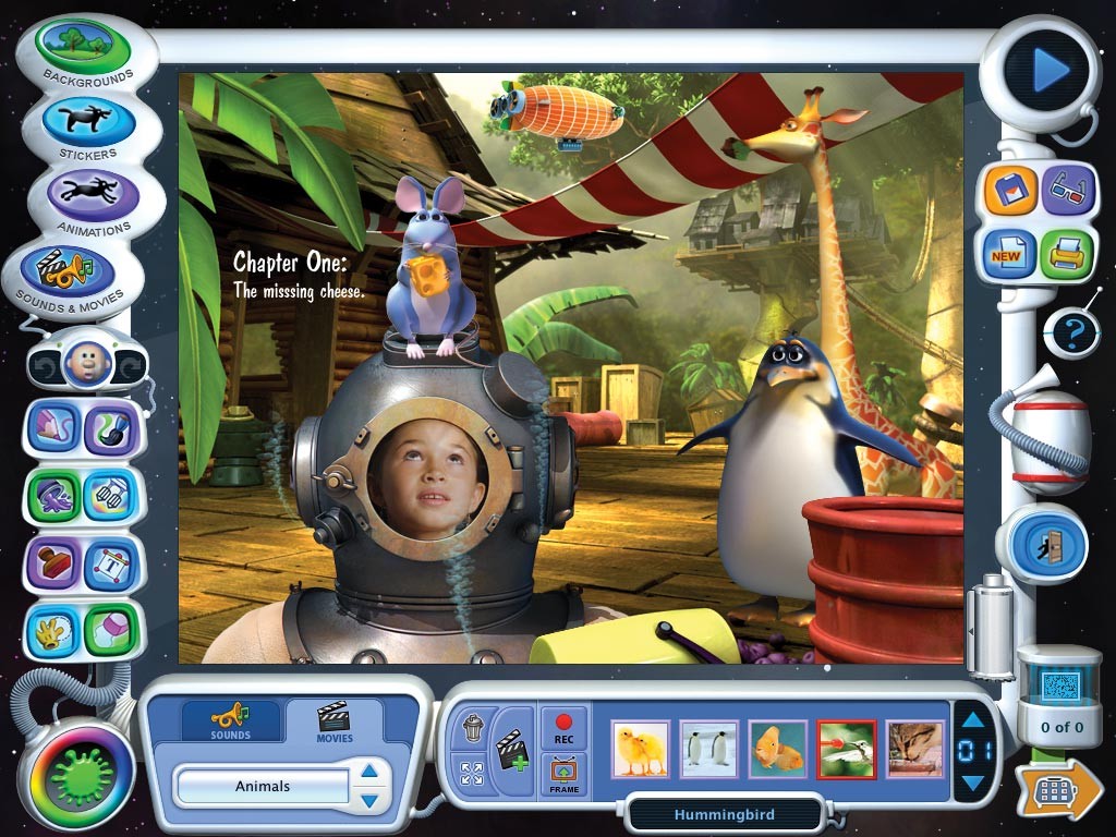 Kid Pix 3D software - Mentis