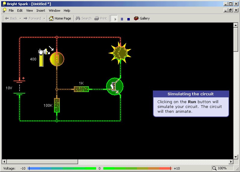 Bright Spark circuit simulation software - Mentis Bright Spark circuit simulation software - Mentis